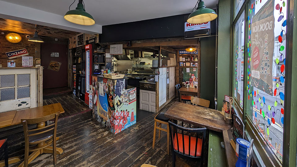 Interior Rustico Do Cafe Rustico Bexhill Restaurant HappyCow